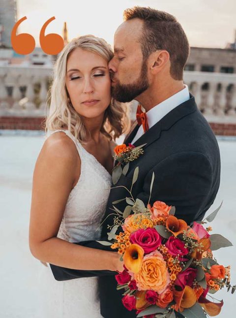 Featured Weddings: Rae + Jason | Anna Howe Design