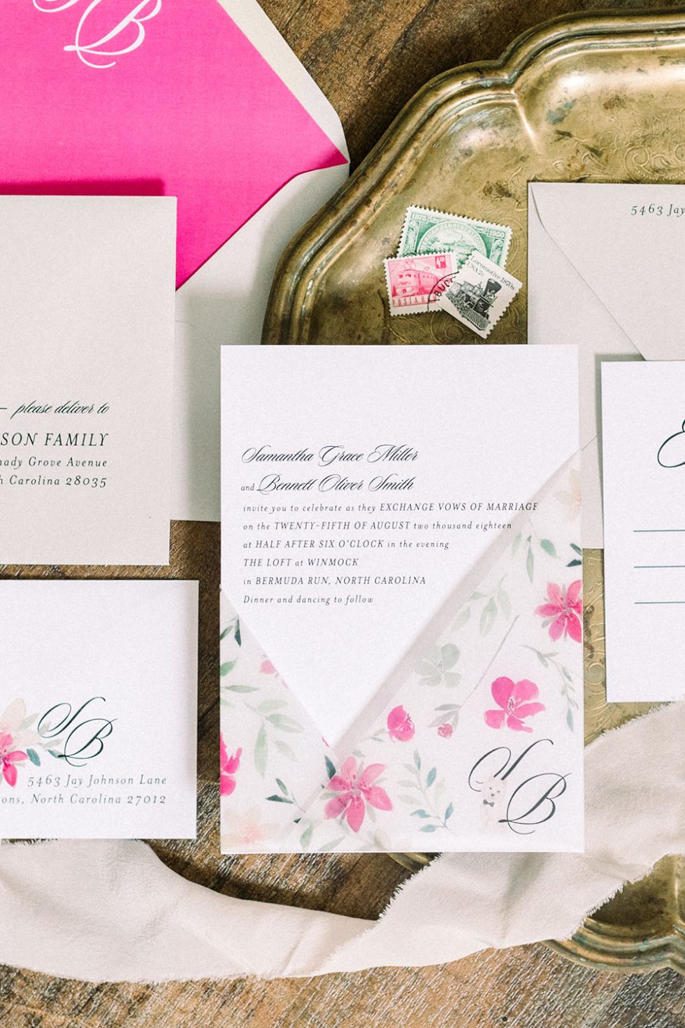 6 Ways To Wrap Your Invitation Suite | Anna Howe Design